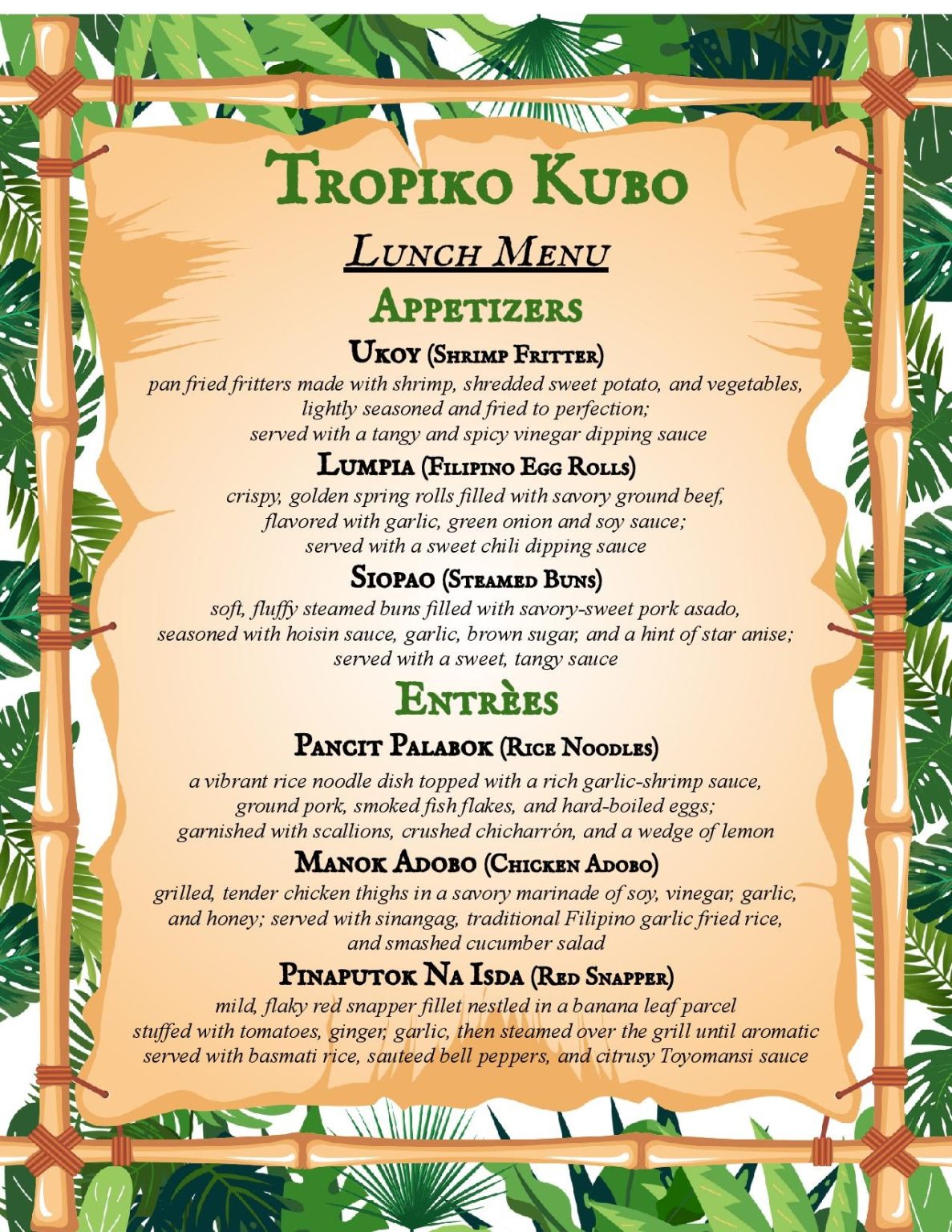Tropiko Kubo – DCTaste